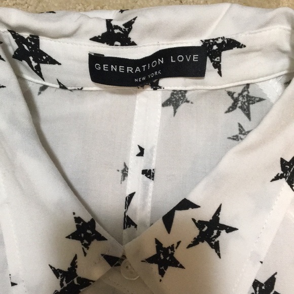Generation Love | Tops | Generation Love Maisie Star Top | Poshmark